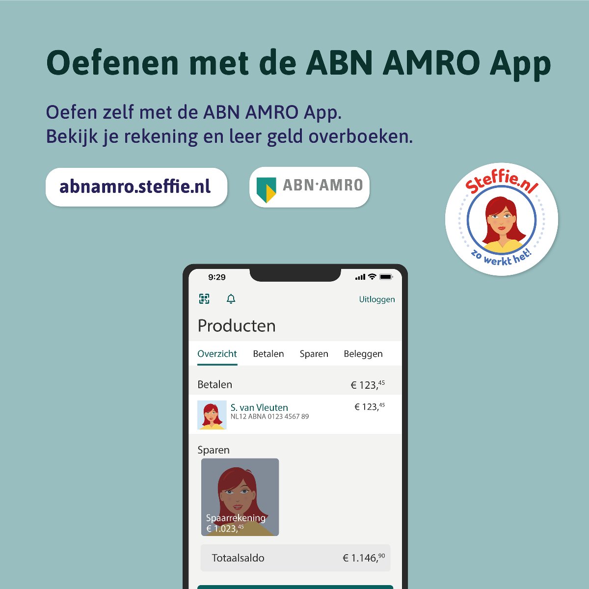 Bankieren met de ABN AMRO app - bankieren.steffie.nl